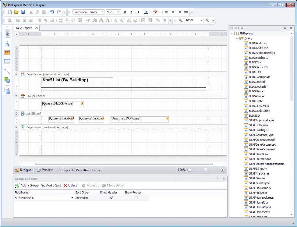 Reporting & Queries – PDExpress®